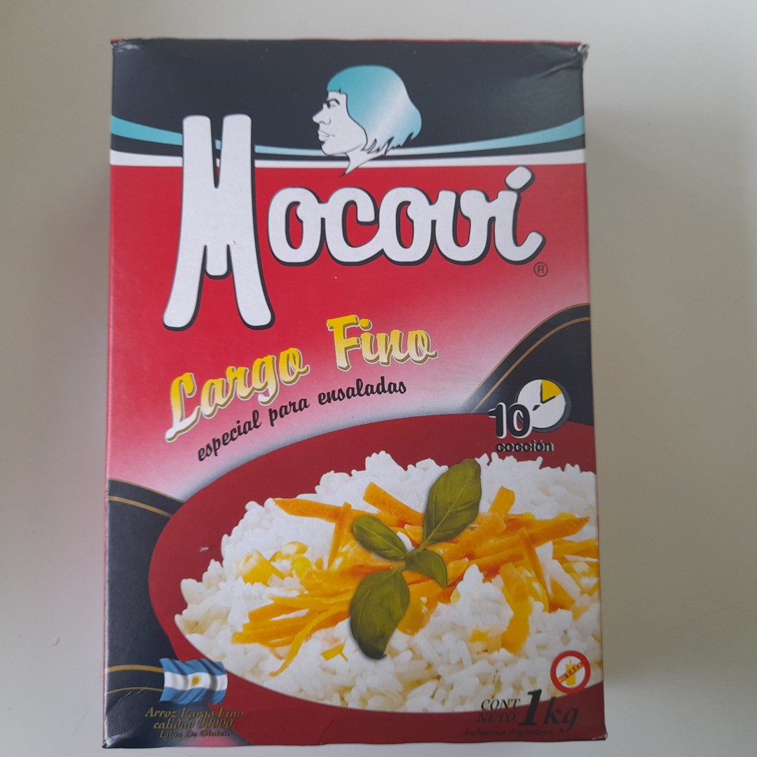 ARROZ MOCOVI ROJO X 1KG