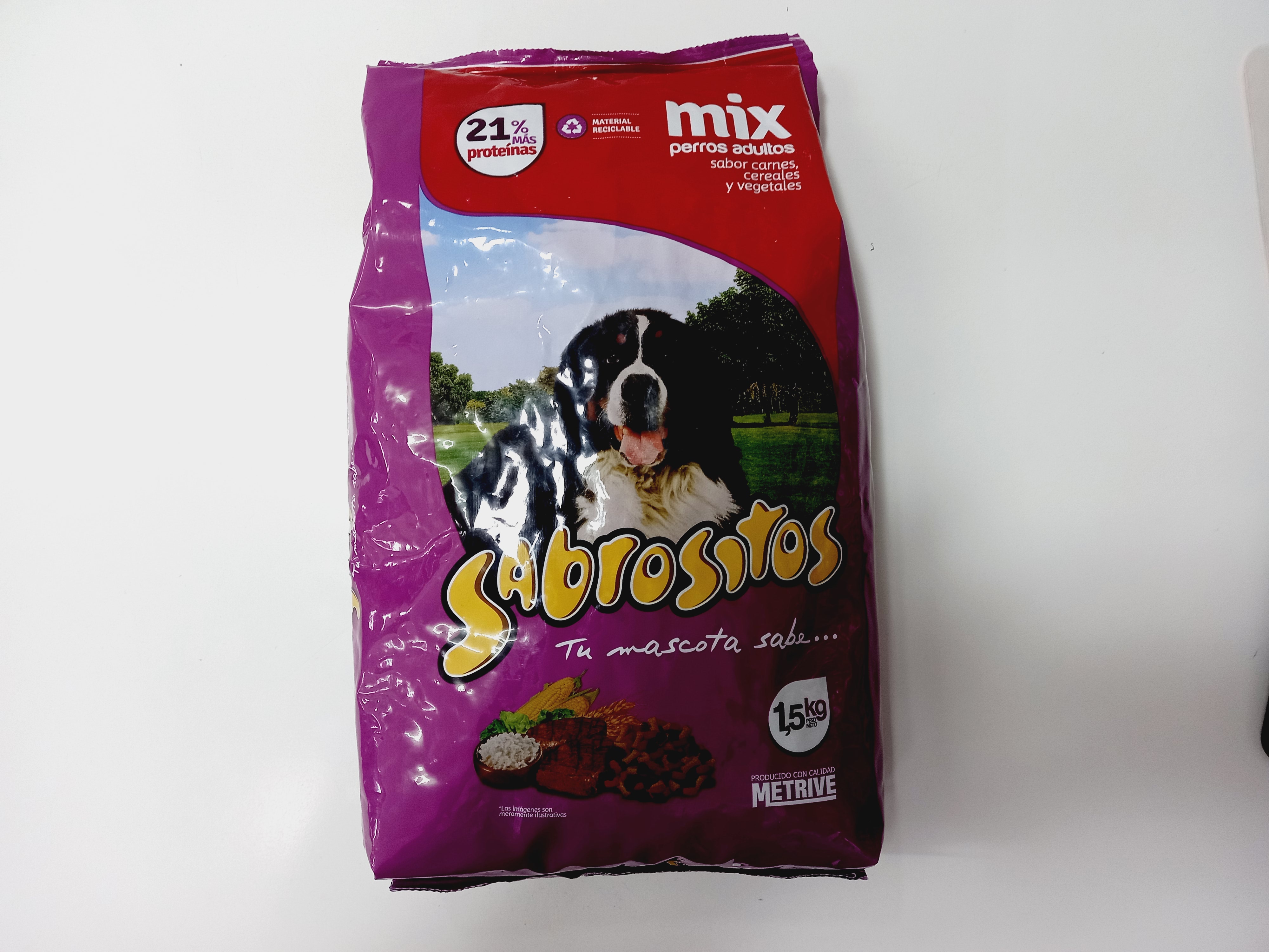 SABROSITOS PERRO ADULTO MIX X 1.5KG